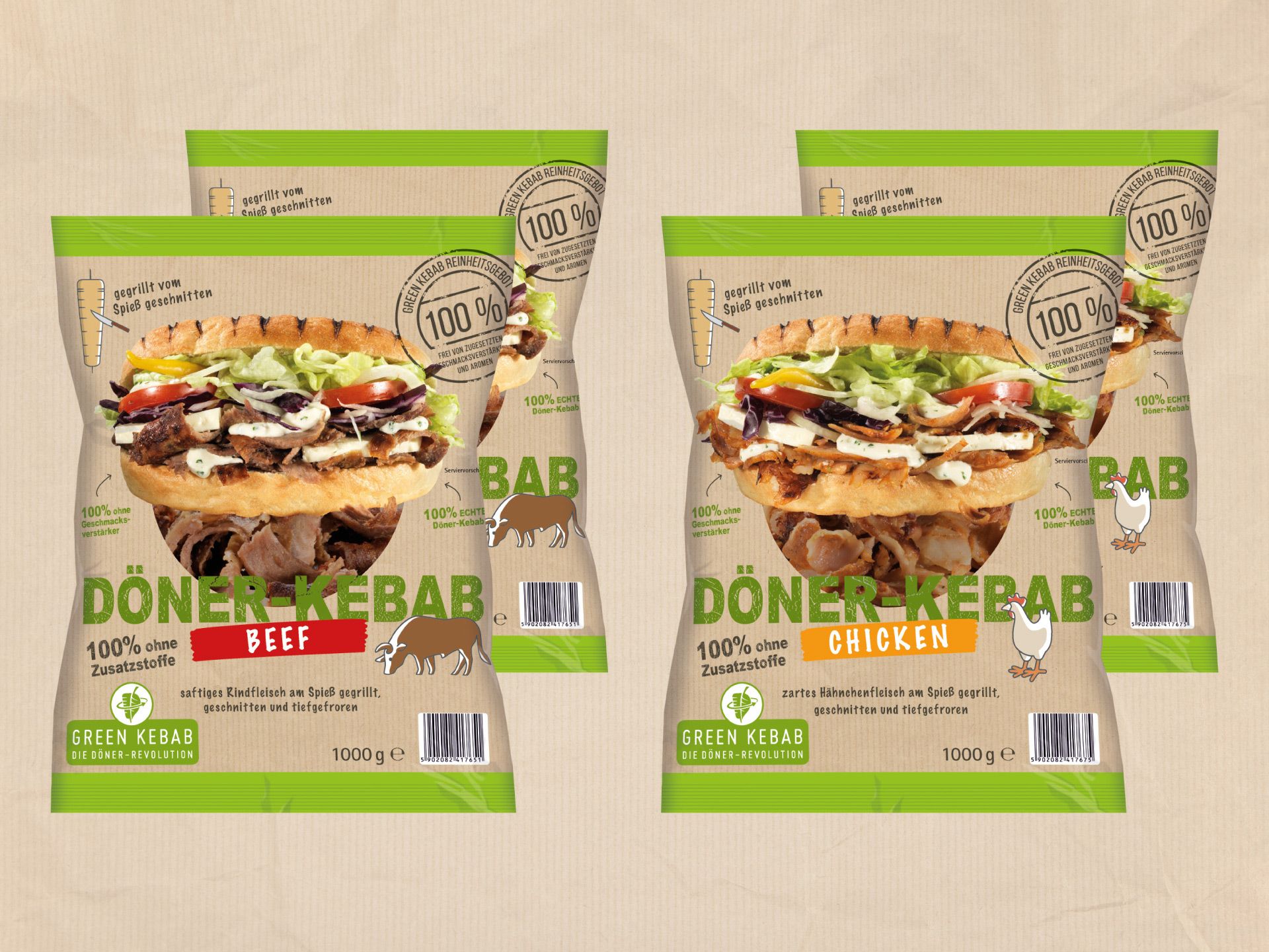 Echten Döner Kebab online kaufen | Der Original GREEN KEBAB im Bundle